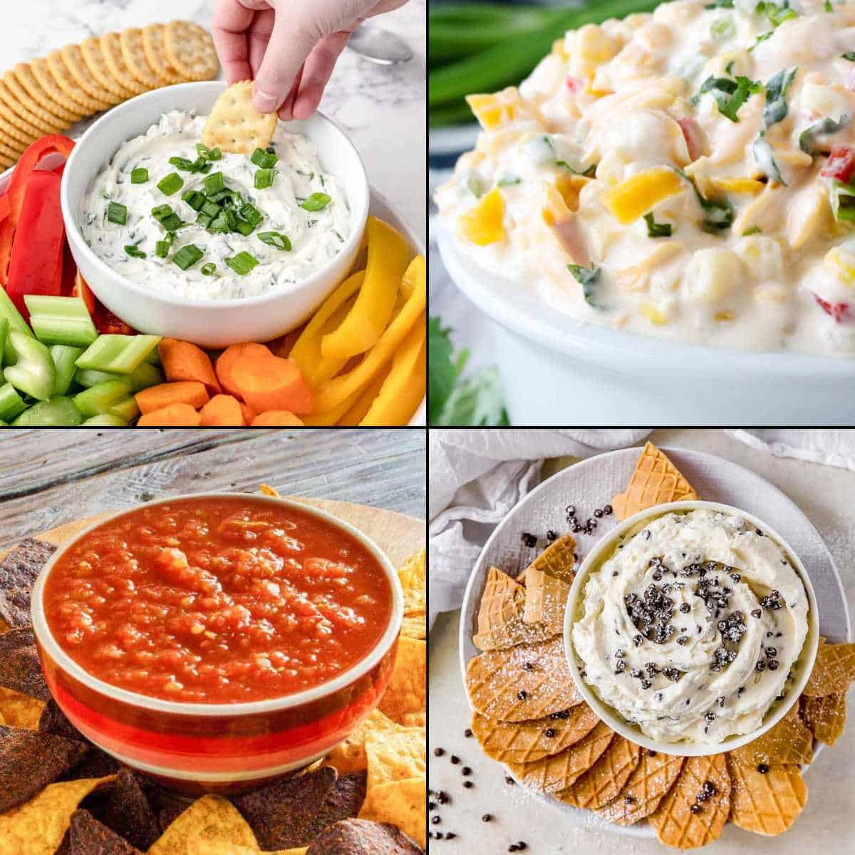 The Best Cold Dips for a Party - BiteSizedTreats